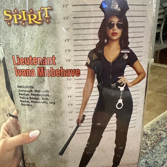 Other | Spirit Halloween Lieutenant Ivana Misbehave Adult Costume Size ...